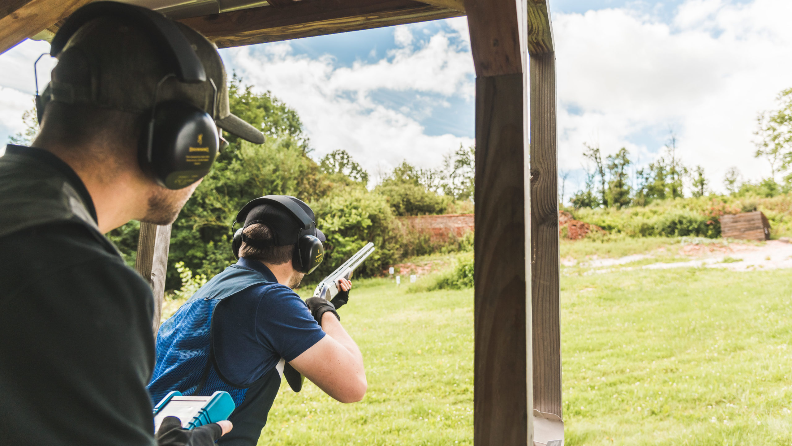 Olympic Trap Shooting Stance